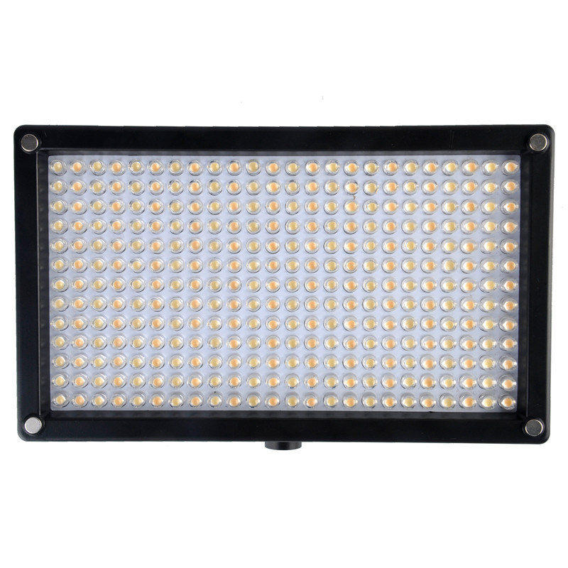 High Illuminance Plastic LED Camera Lights Bi Color Camcorder LED Light
