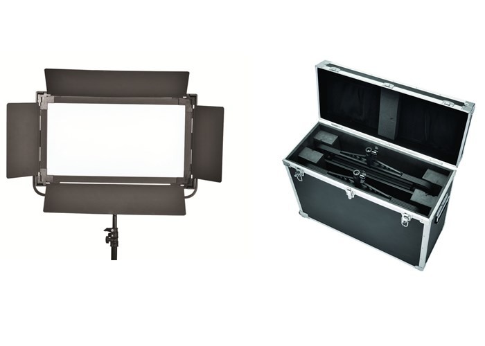 High Soft Brightness Long Broadcast Studio Led Lighting Kits With Black ...